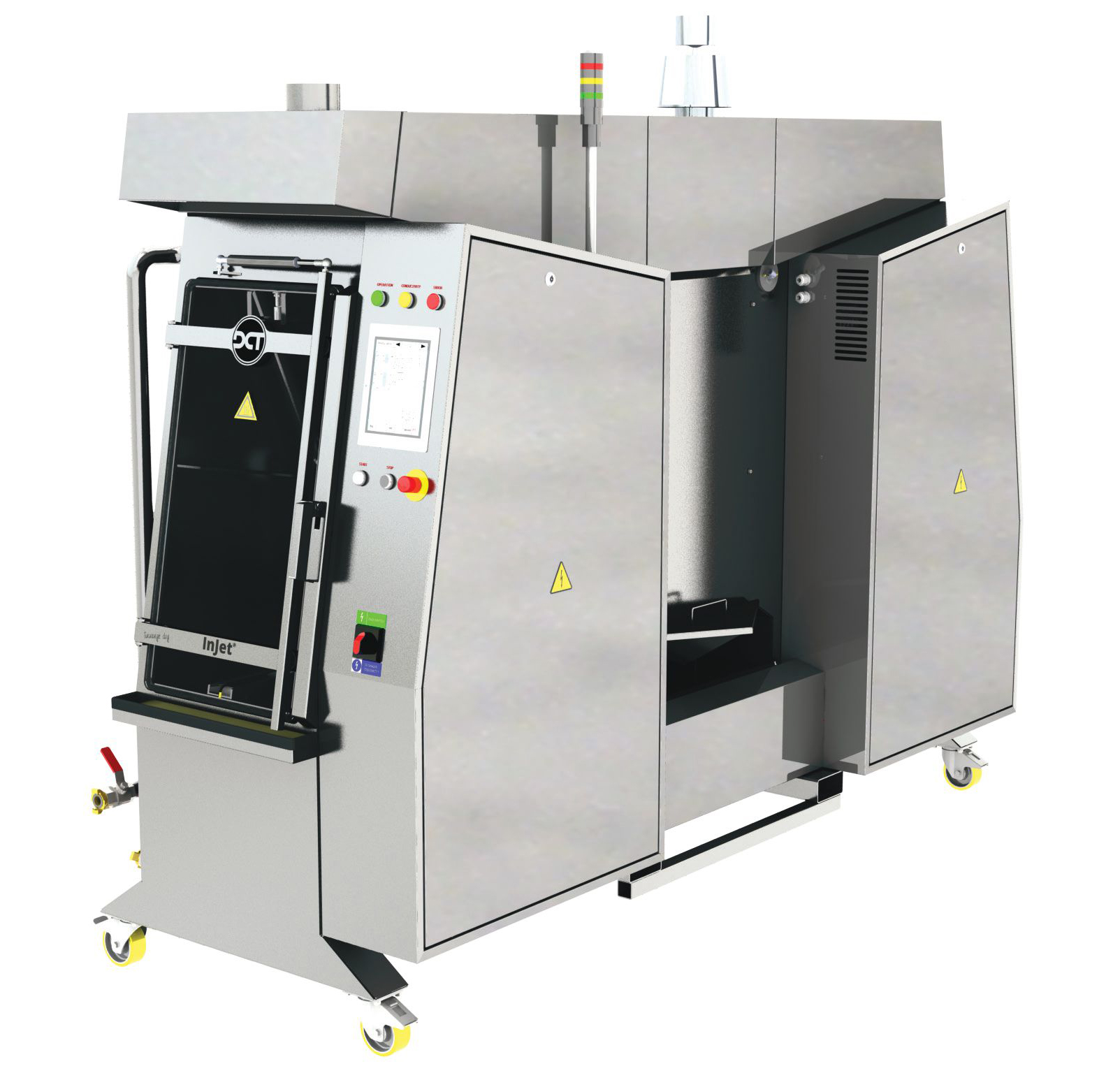 Установка конвейерной струйной отмывки DCT InJet TWIN 388 CRRD - Купить в "Авантех"